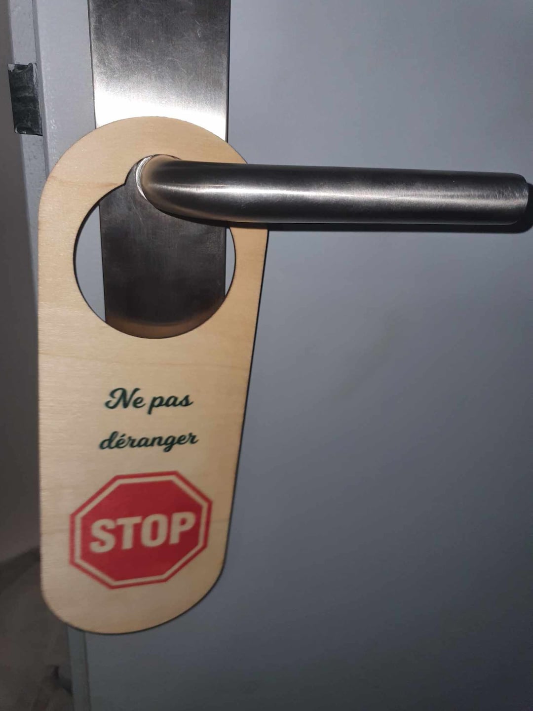 Pancarte poignée de porte personnalisée ne pas déranger. pancarte en ...