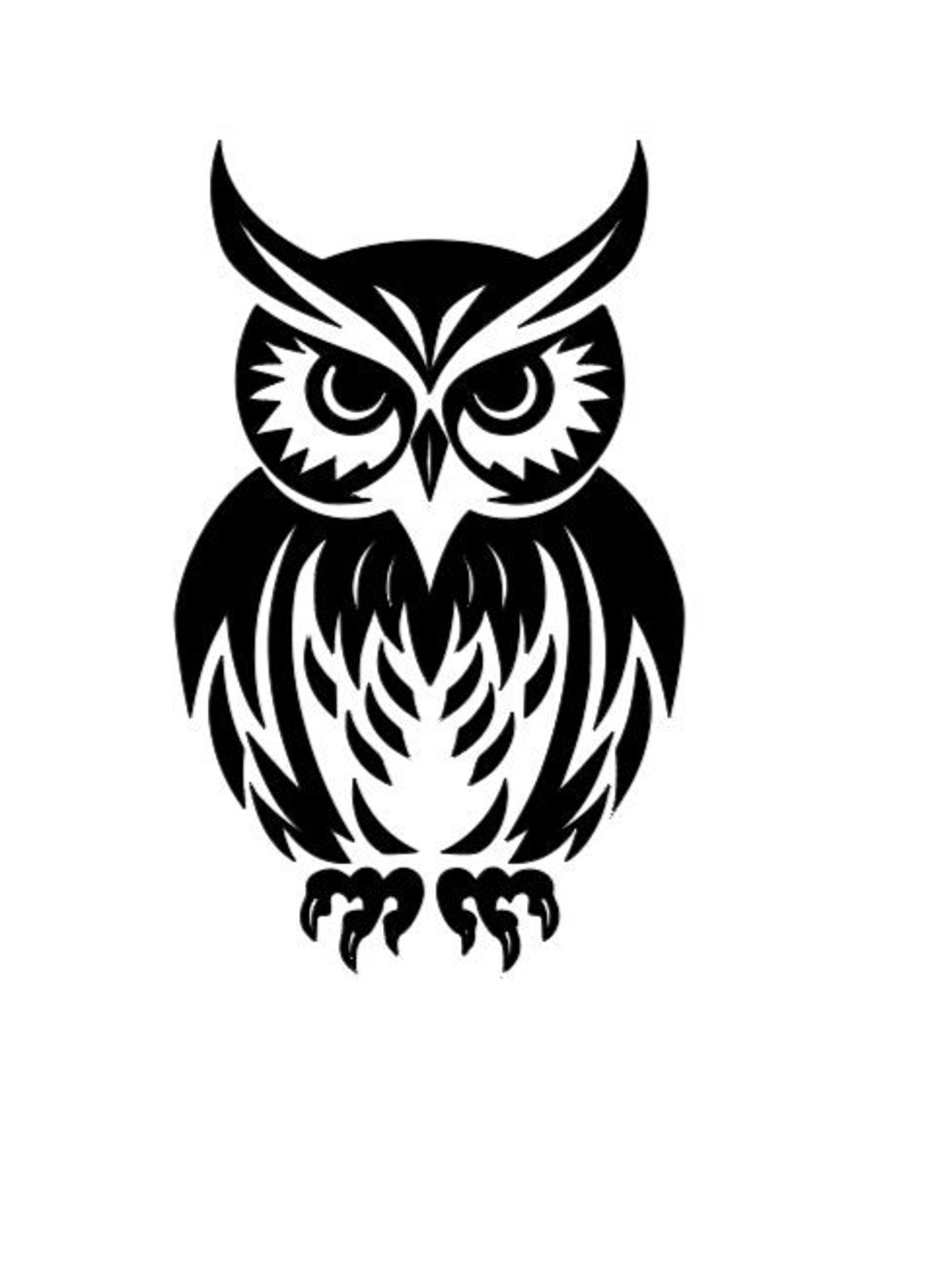 Owl Vinyl Sticker for Walls, Cars, Bedrooms... - Etsy