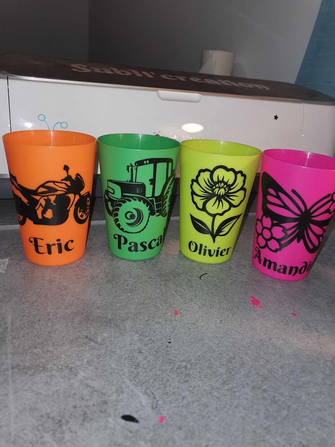 Personalized Color Reusable Cup, Personalized Nursery Cup. Personalized ...