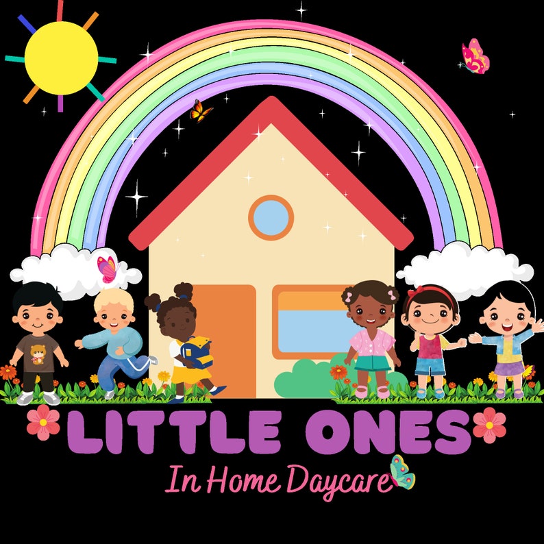 Daycare Logo in Home Daycare Logo Childcare Logo Childcare - Etsy