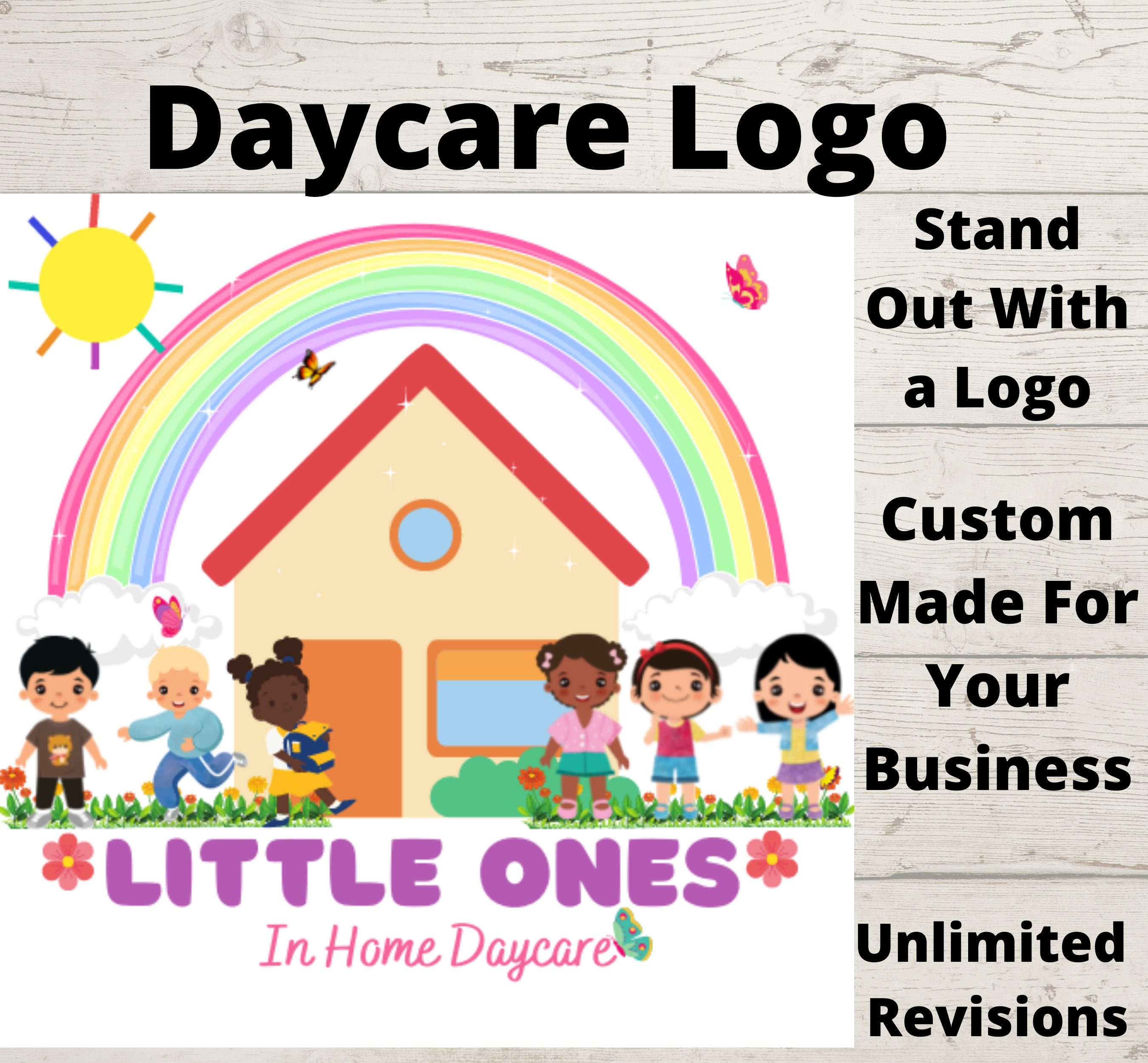 Cute Daycare Logos