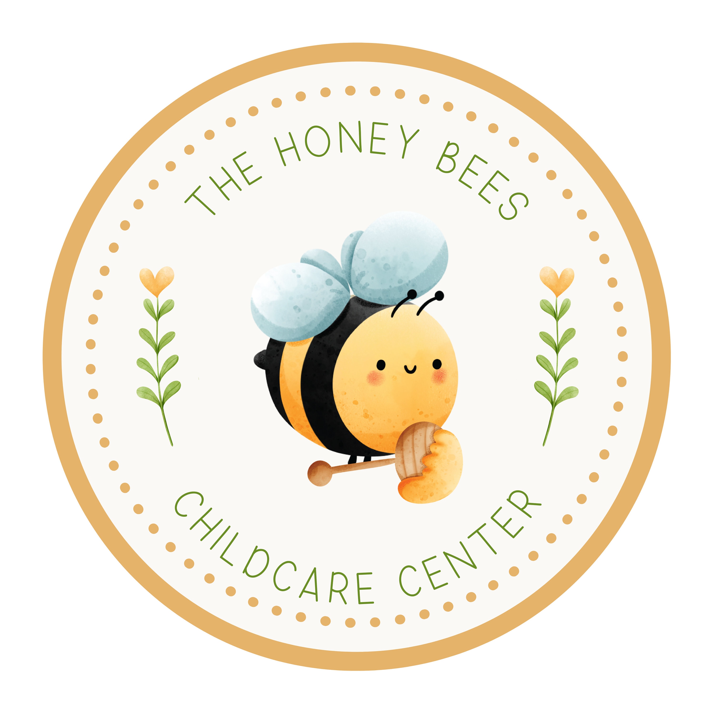 Bee Logos, My Honey Bees, Bee Themed Childcare Logo, Bee Daycare Logo ...