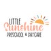 Little Sunshine Childcare Logo Cute Sun Themed Daycare Logo - Etsy