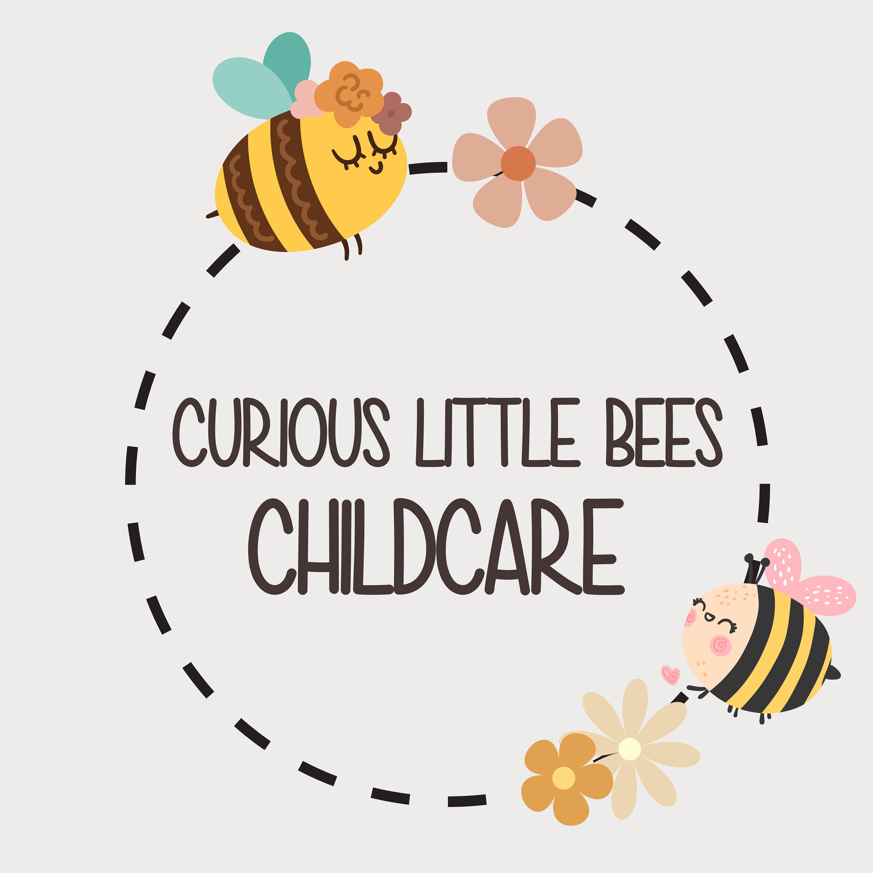 Bee Themed Logo, Cute Bee Logo, Bee Logo, Daycare Logo, Whimsical Logo ...