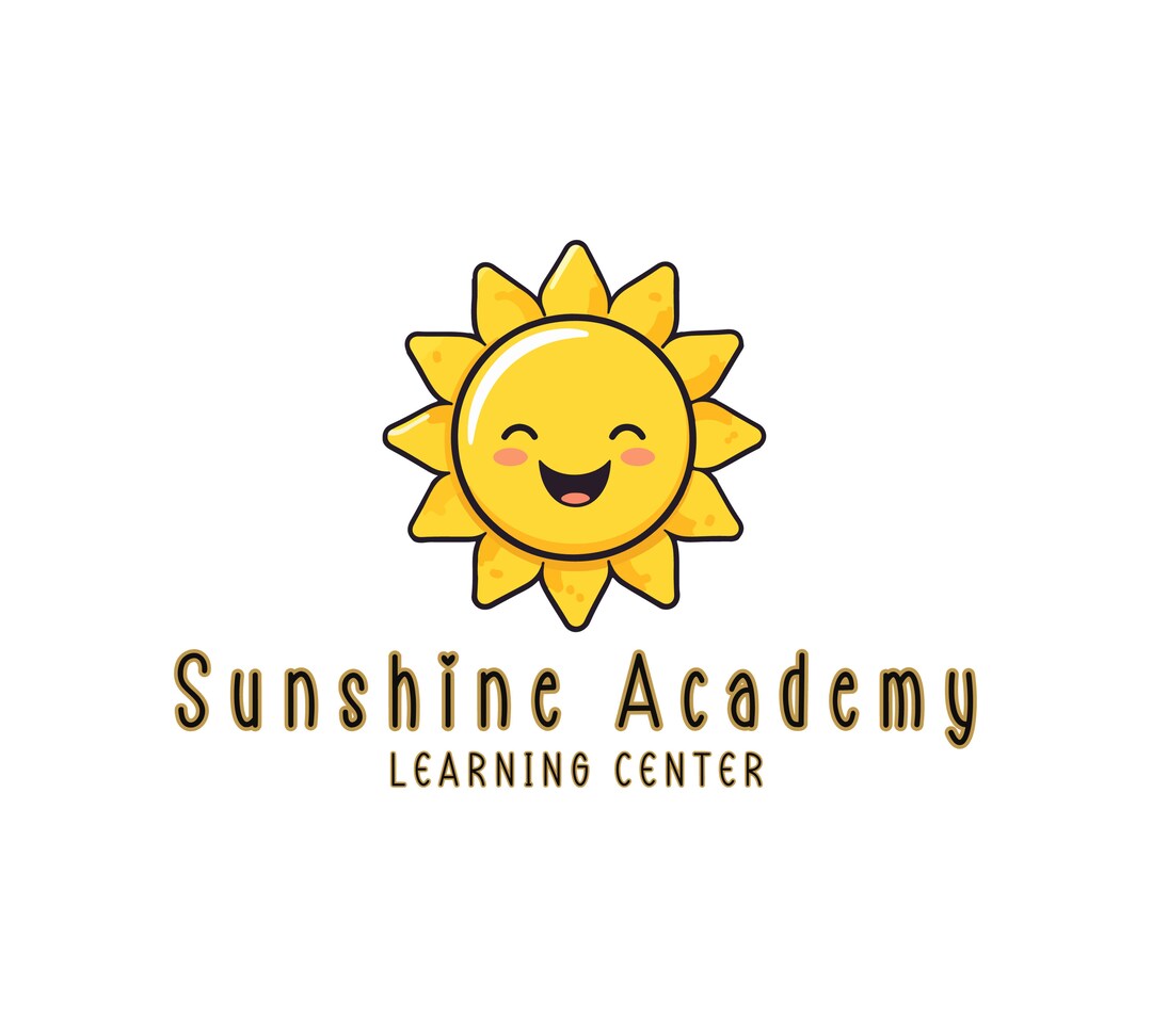 Sunshine Childcare Logo, Sunshine Daycare Logo, Premade Daycare Logo - Etsy