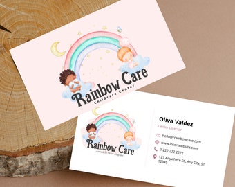 Daycare Business Card - Etsy UK