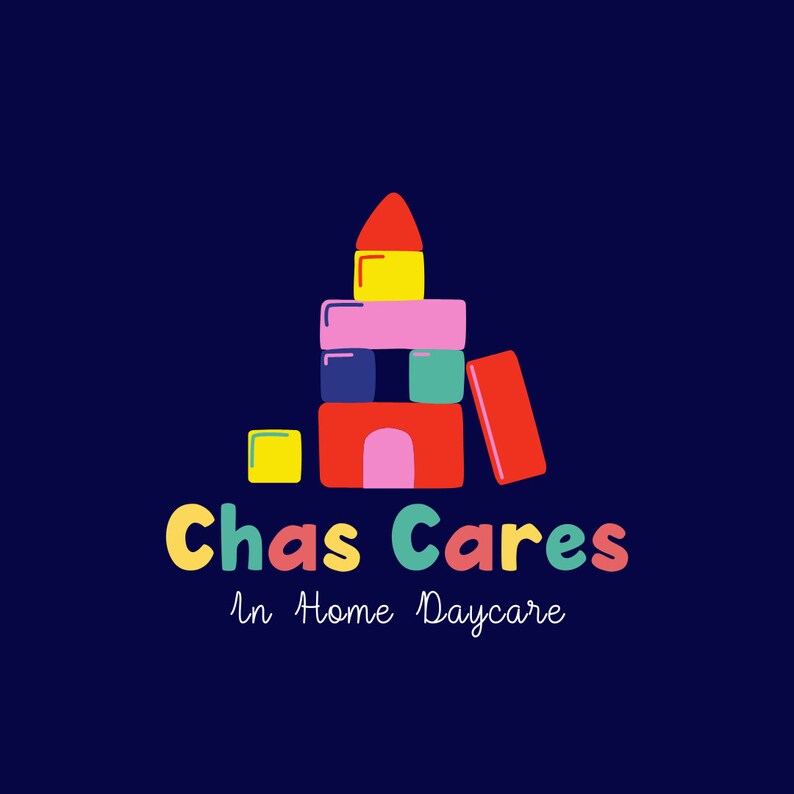 Childcare Logo Kids Logo Preschool Logo Baby Logo Cute - Etsy