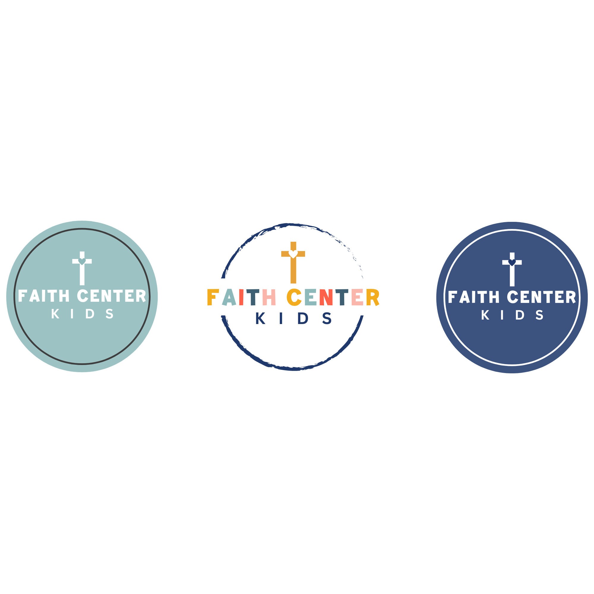 Kids Cross Logo, Faith Logo, Church Preschool Logo, Education Church ...