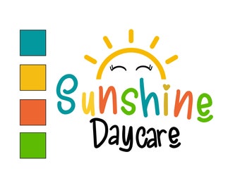 Daycare Sun Logo - Etsy
