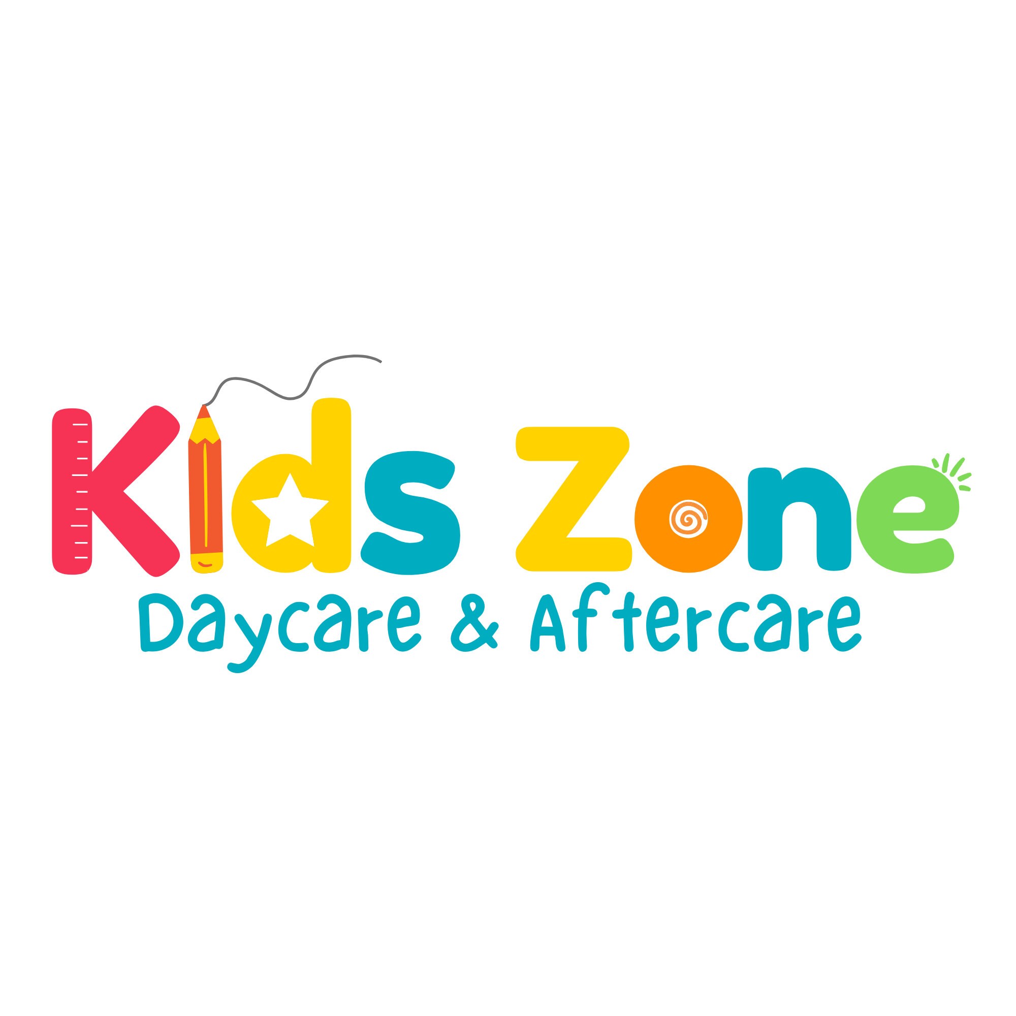 Typography Daycare Logo Custom Typography Childcare Logo - Etsy