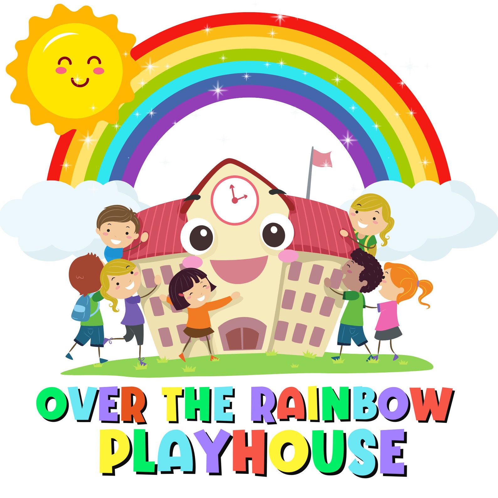 Custom Daycare Logo Childcare Logo Preschool Logo Cute - Etsy