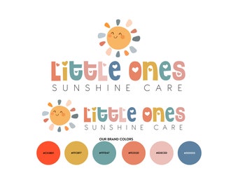 Daycare Sun Logo - Etsy