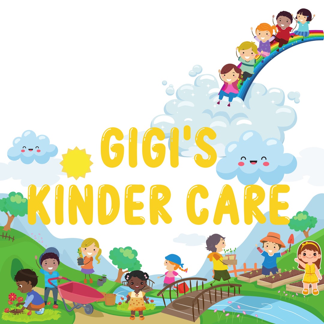 Daycare Logo, Childcare Logo, Kids Outdoor Logo, Preschool Logo, Day ...