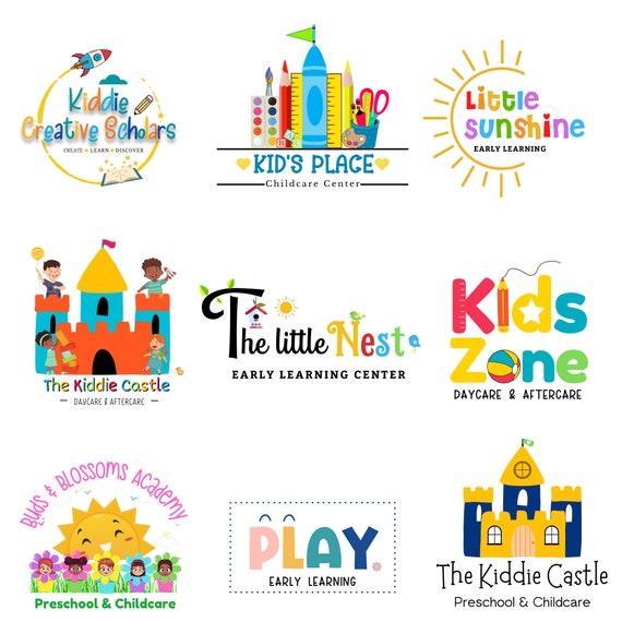 Childcare Logo Design Childcare Logo Design