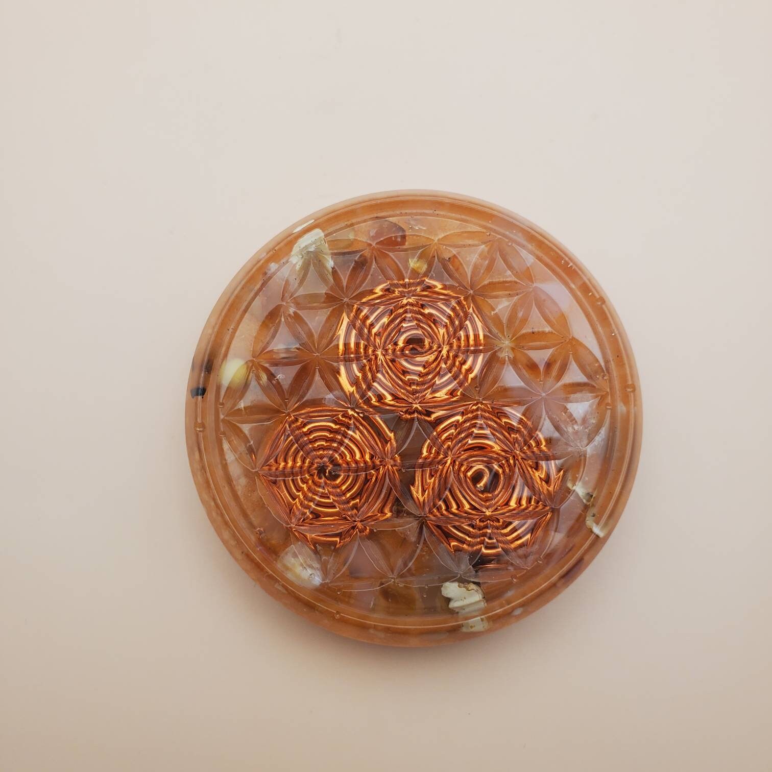 Sacral Chakra Orgone Nubian Pyramid Beveled Pyramid Tower - Etsy