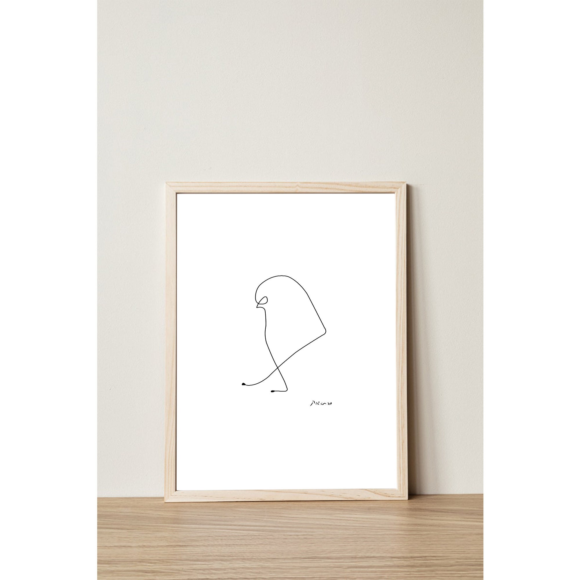 Art & Collectibles Digital Prints Prints One line drawing Abstract ...