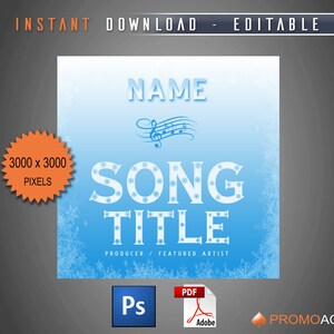 Album Cover Art, Song / Holiday Cover Design - Album Cover Template ...