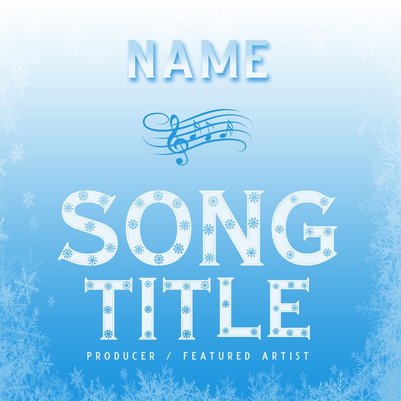 Album Cover Art, Song / Holiday Cover Design - Album Cover Template ...