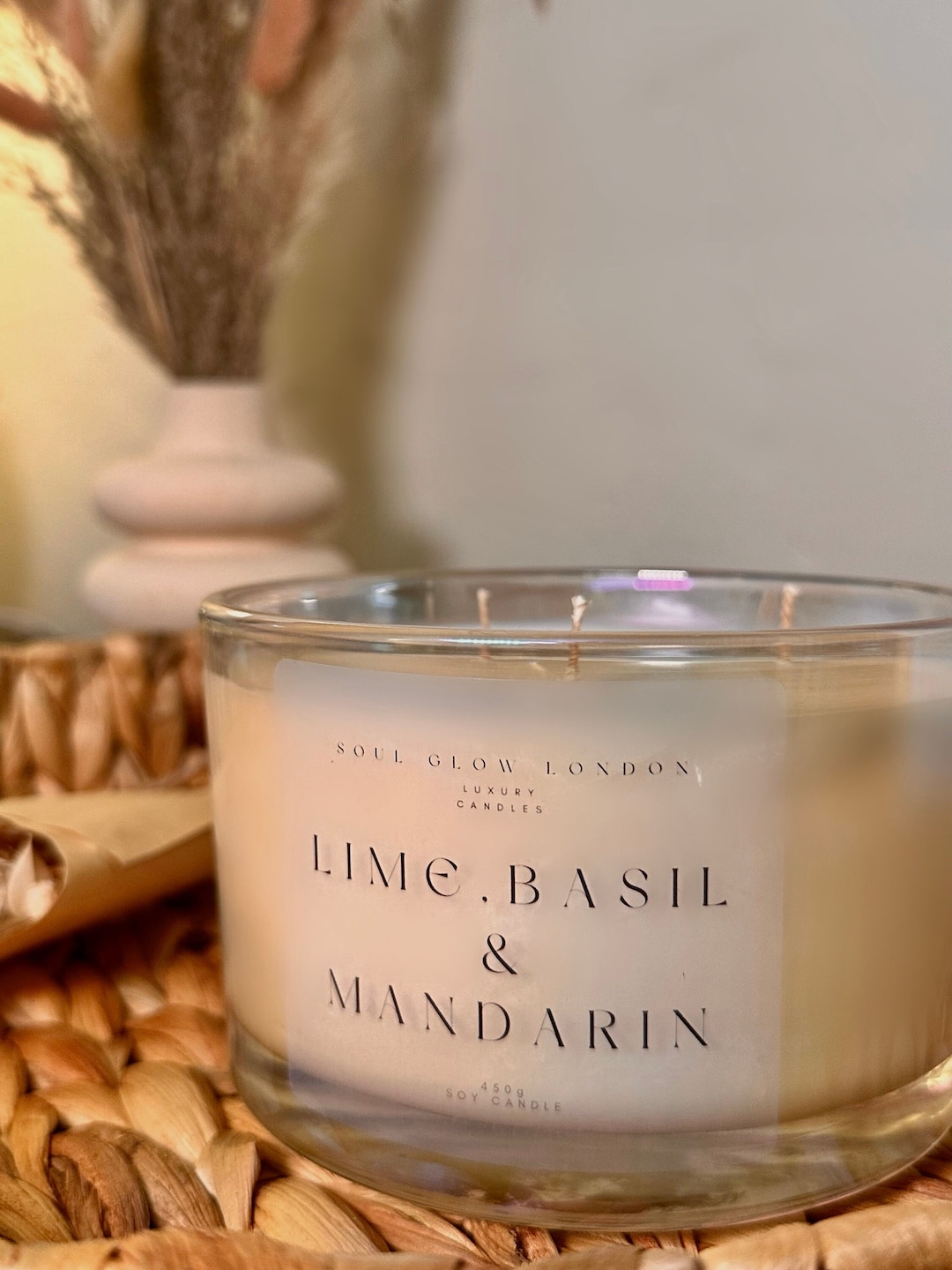 Extra Large 3 Wick Candle - 6 Scents Available - Handmade in London ...