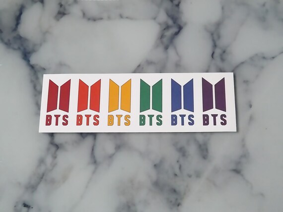 BTS LOGO LGBTQ | Etsy