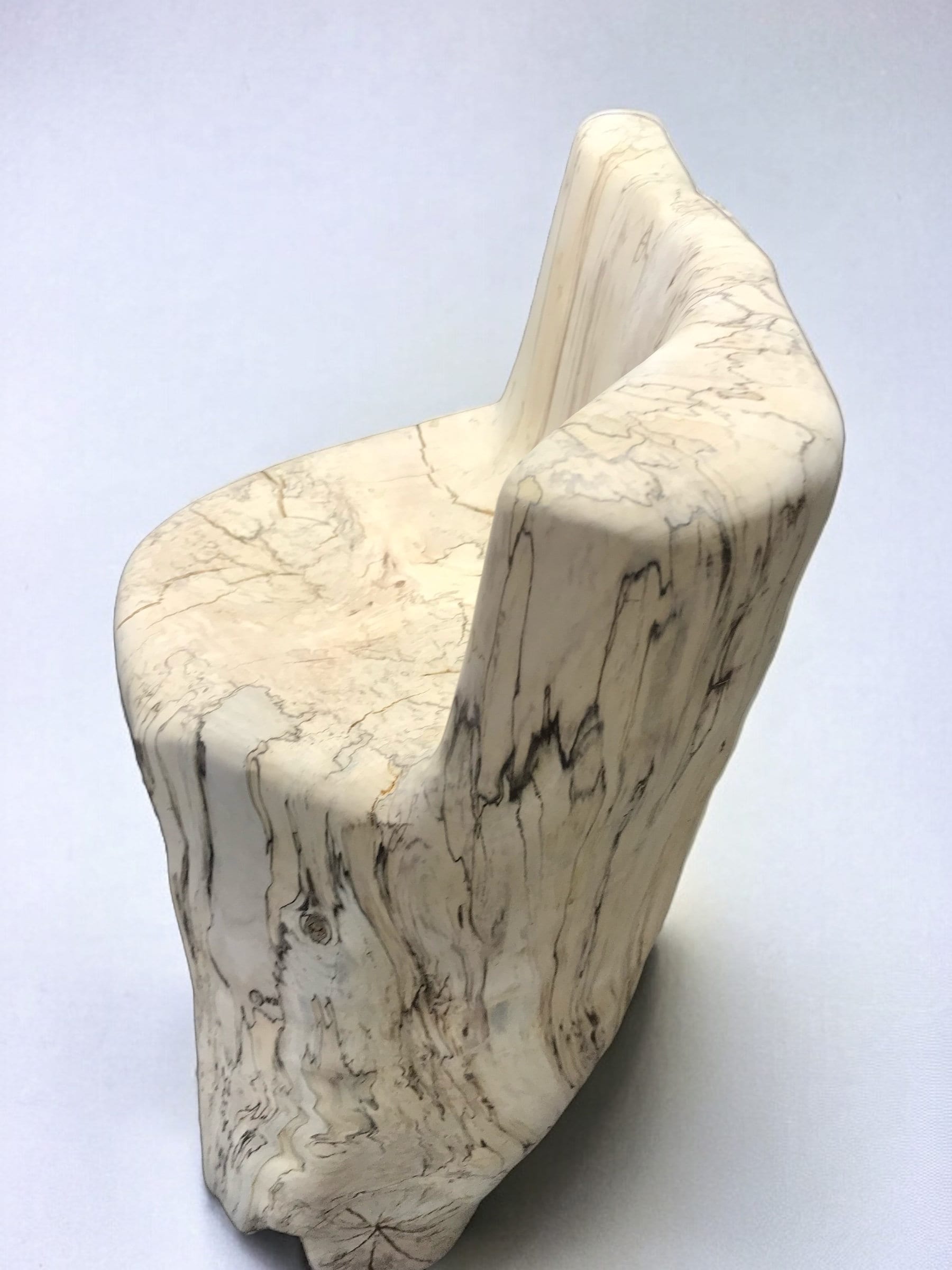 Hand Carved Maple Chair, Timber Seat Chair, Tree Log Wood Chair ...