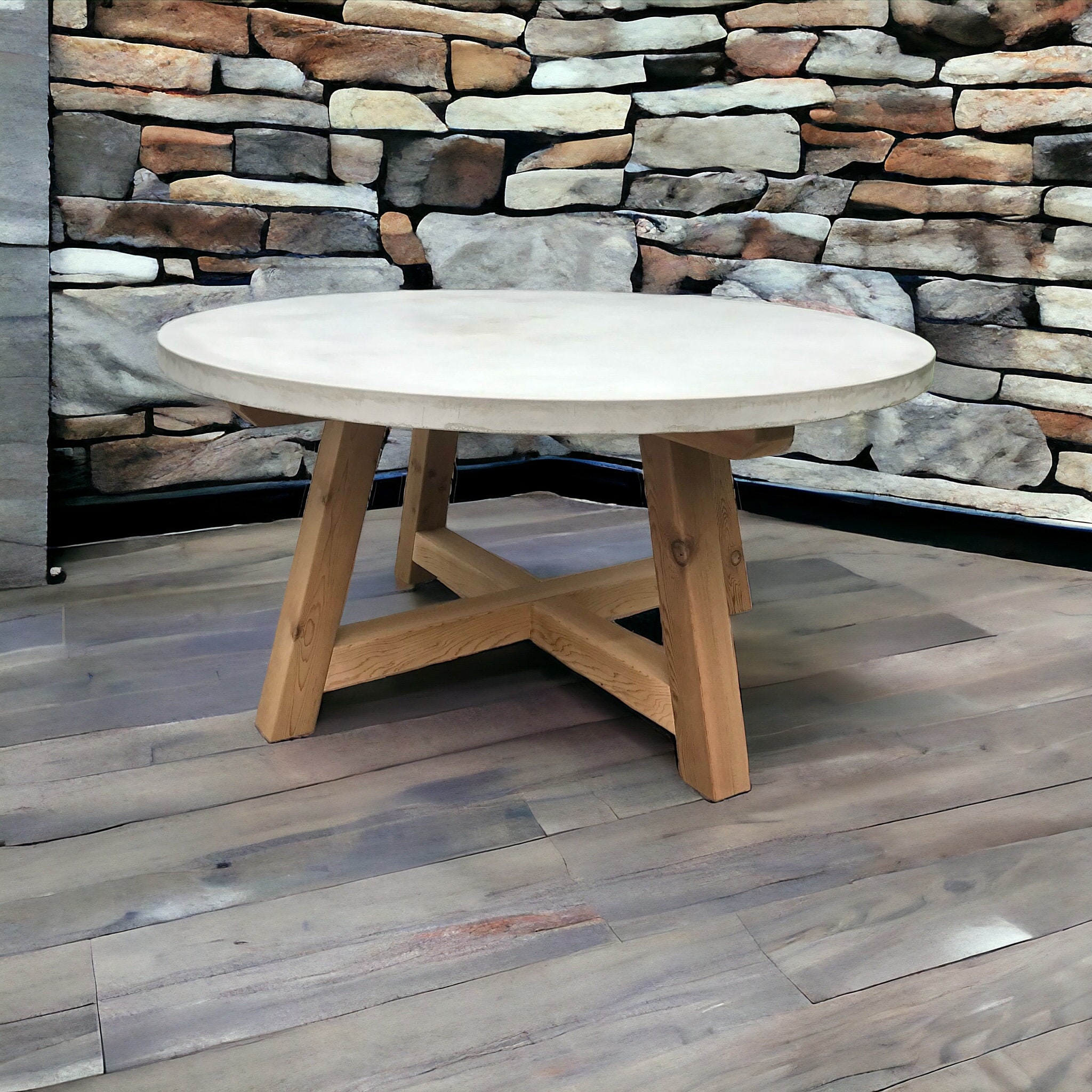 Concrete Dining Table, Concrete Coffee or End Table, Concrete Console ...