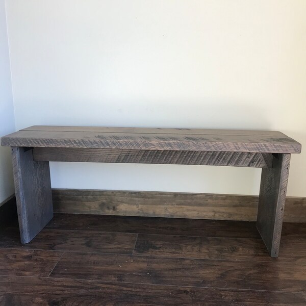 Reclaimed Wood Bench - Etsy
