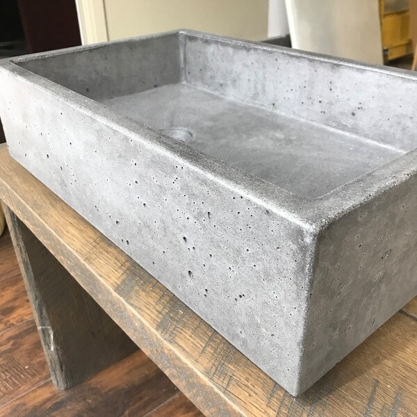 Concrete Vessel Sink - Etsy
