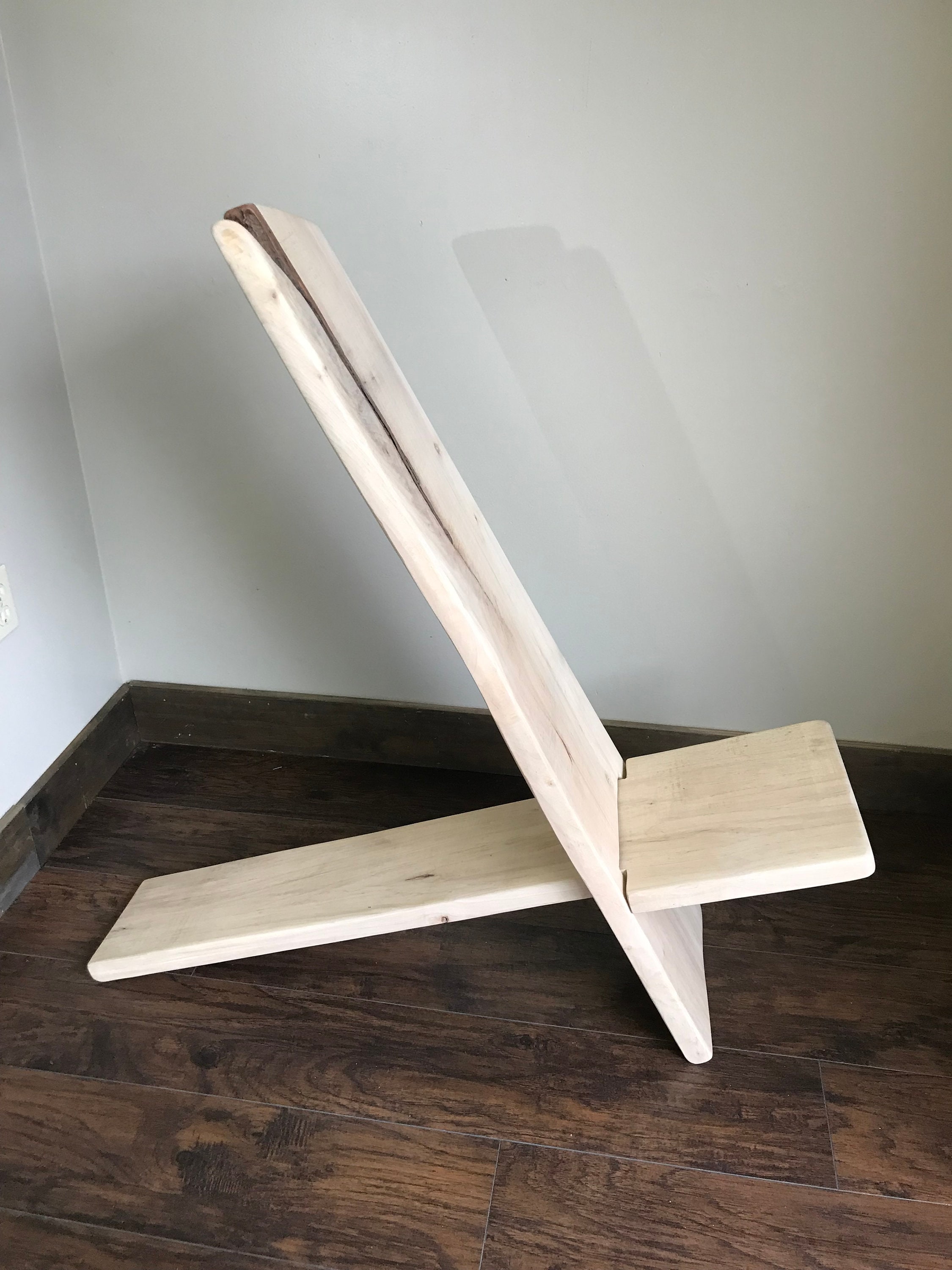 Plank Chairs | Viking Chairs, Set of Two - Etsy