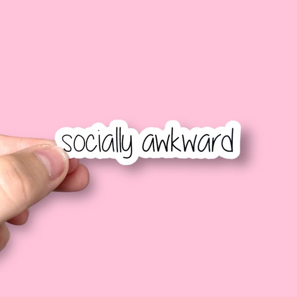 Awkward Sticker - Etsy