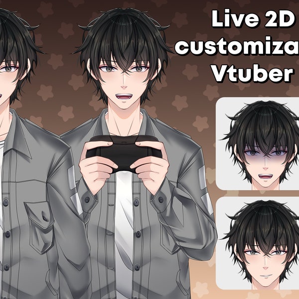 Vtuber Model Male - Etsy