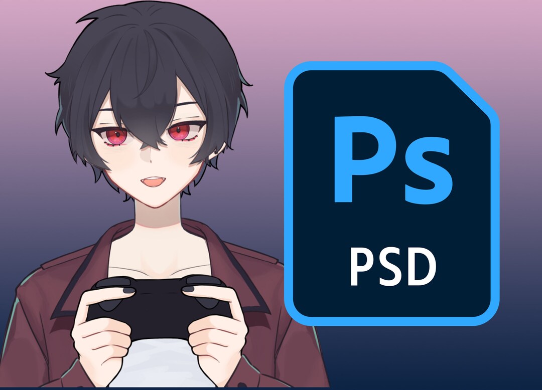 Vtuber Model PSD File, NOT RIGGED Model - Etsy
