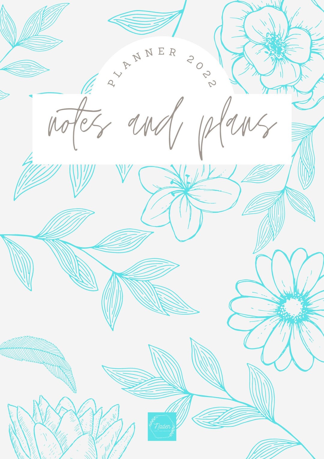 2022 Planner Printable - Etsy