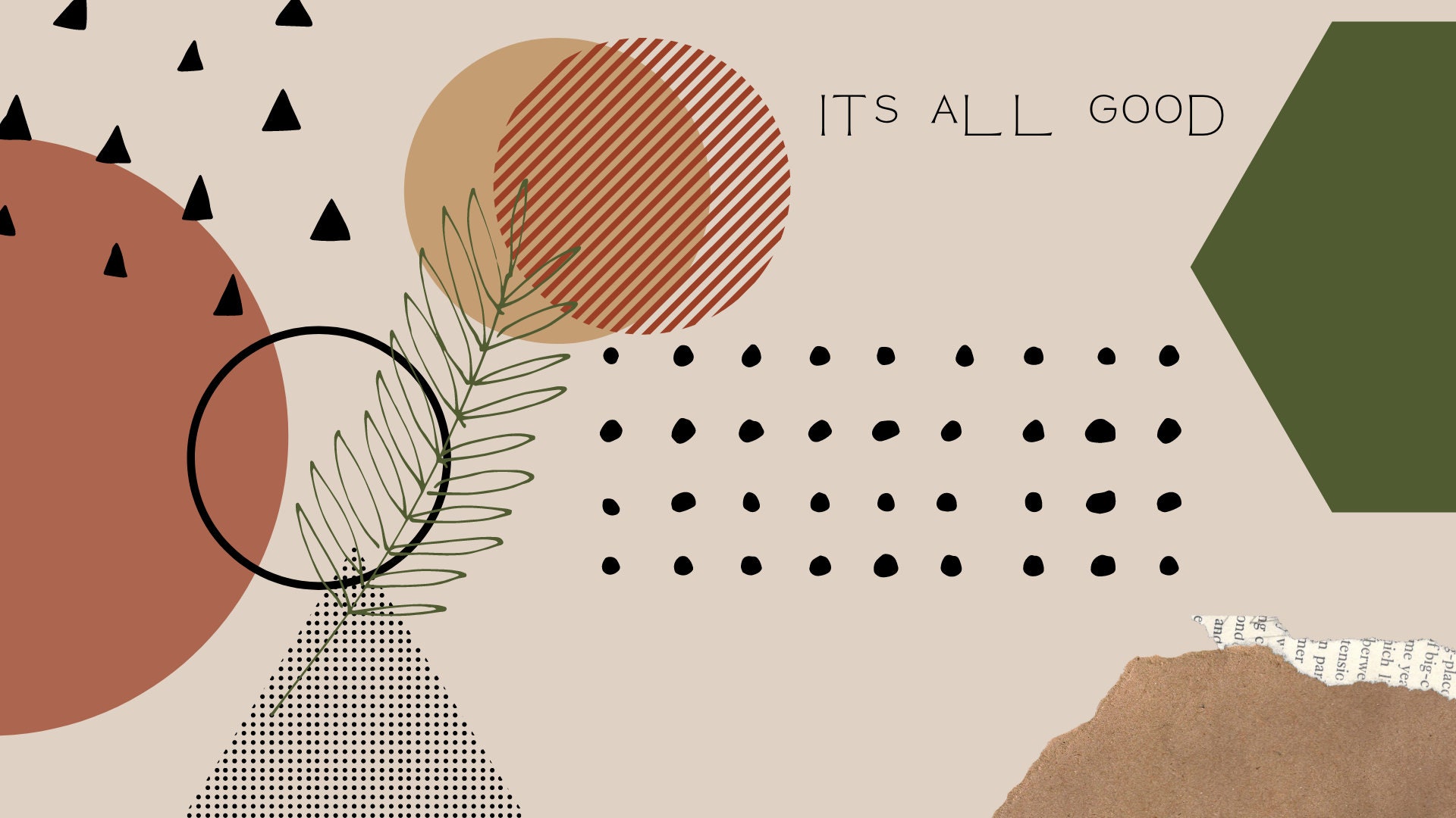Nature Geometry | Desktop Wallpaper - Etsy