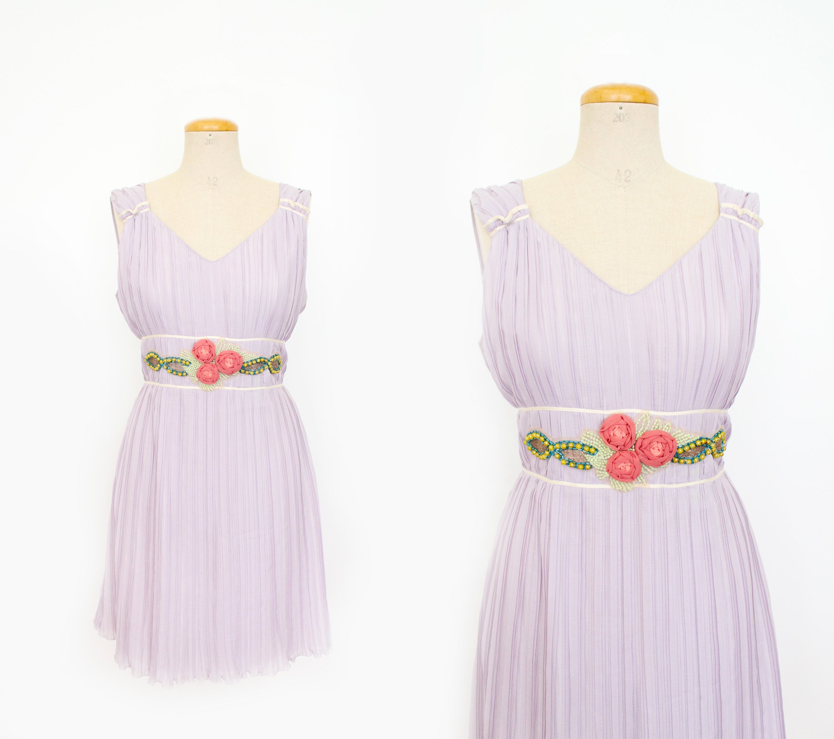 ANNA MOLINARI Blumarine 2000s Vintage Lilac Silk Midi Dress - Etsy