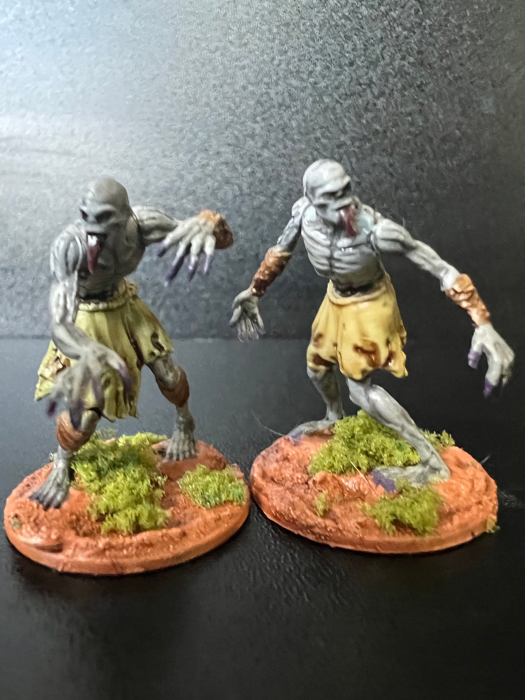 D&D Pathfinder Ghoul Fully Assembled and Painted - Etsy