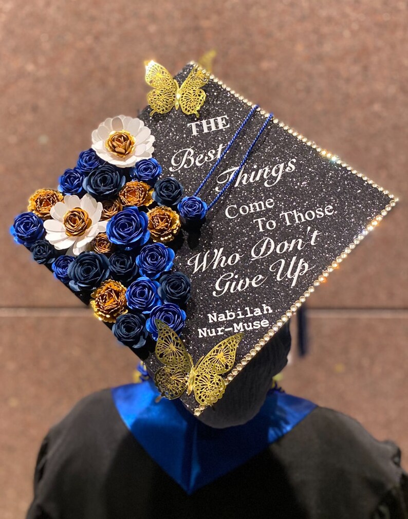 Custom Graduation Cap Topper Personalized Grad Cap Grad Gift - Etsy