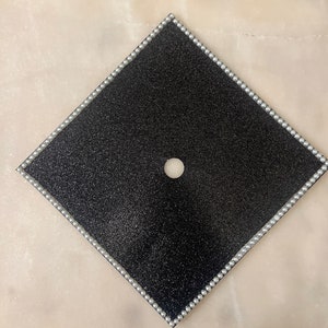 Glitter Pearl Graduation Cap Topper - DIY Grad Gift 2024 - Etsy