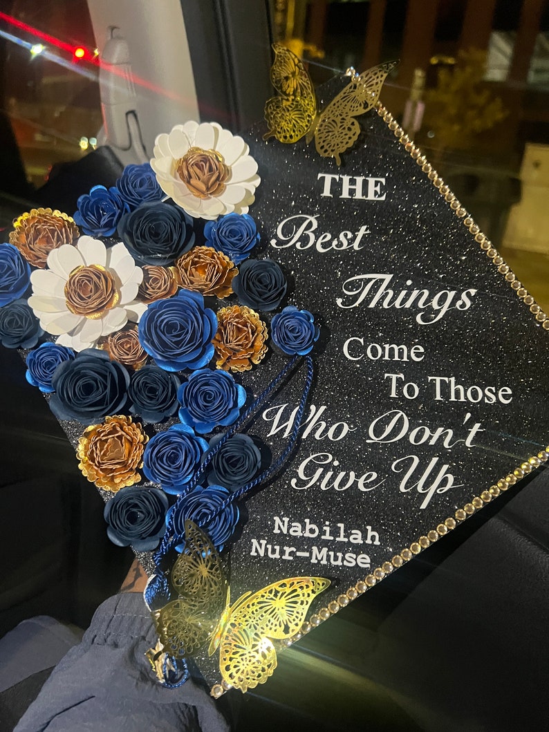 Custom Graduation Cap Topper Personalized Grad Cap Grad Gift - Etsy