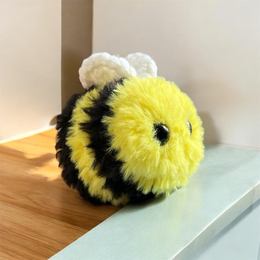 Fuzzy Bees - Etsy