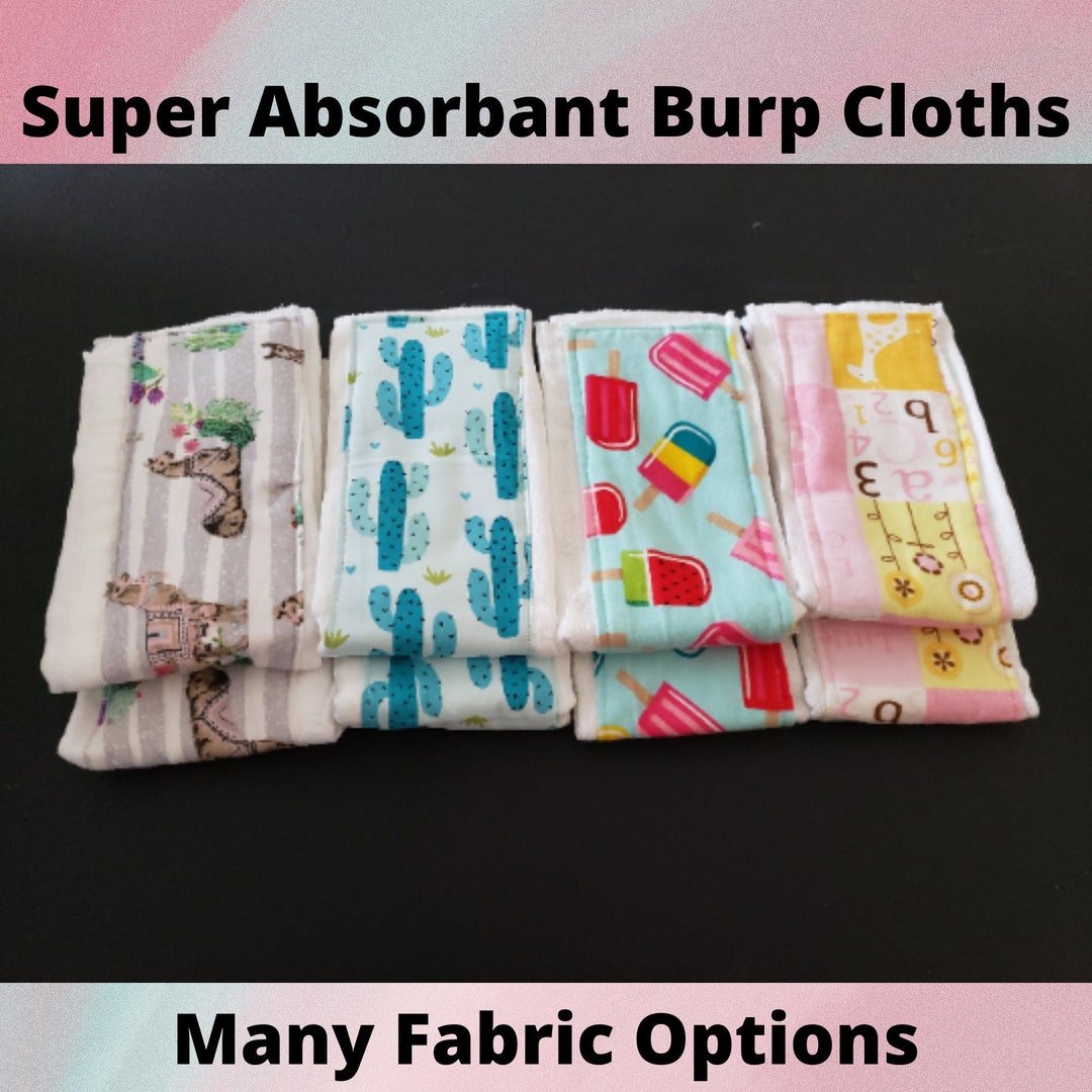 Burp Cloths / Drool Rags - Etsy