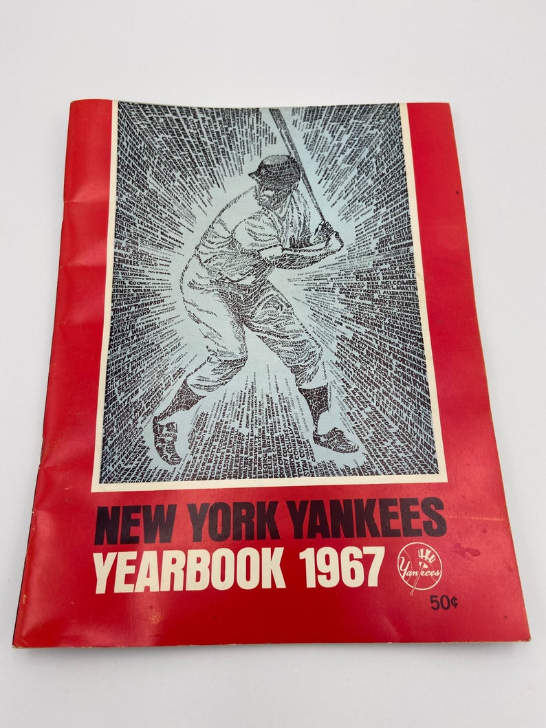 VINTAGE 1967 NY Yankees Yearbook - Etsy