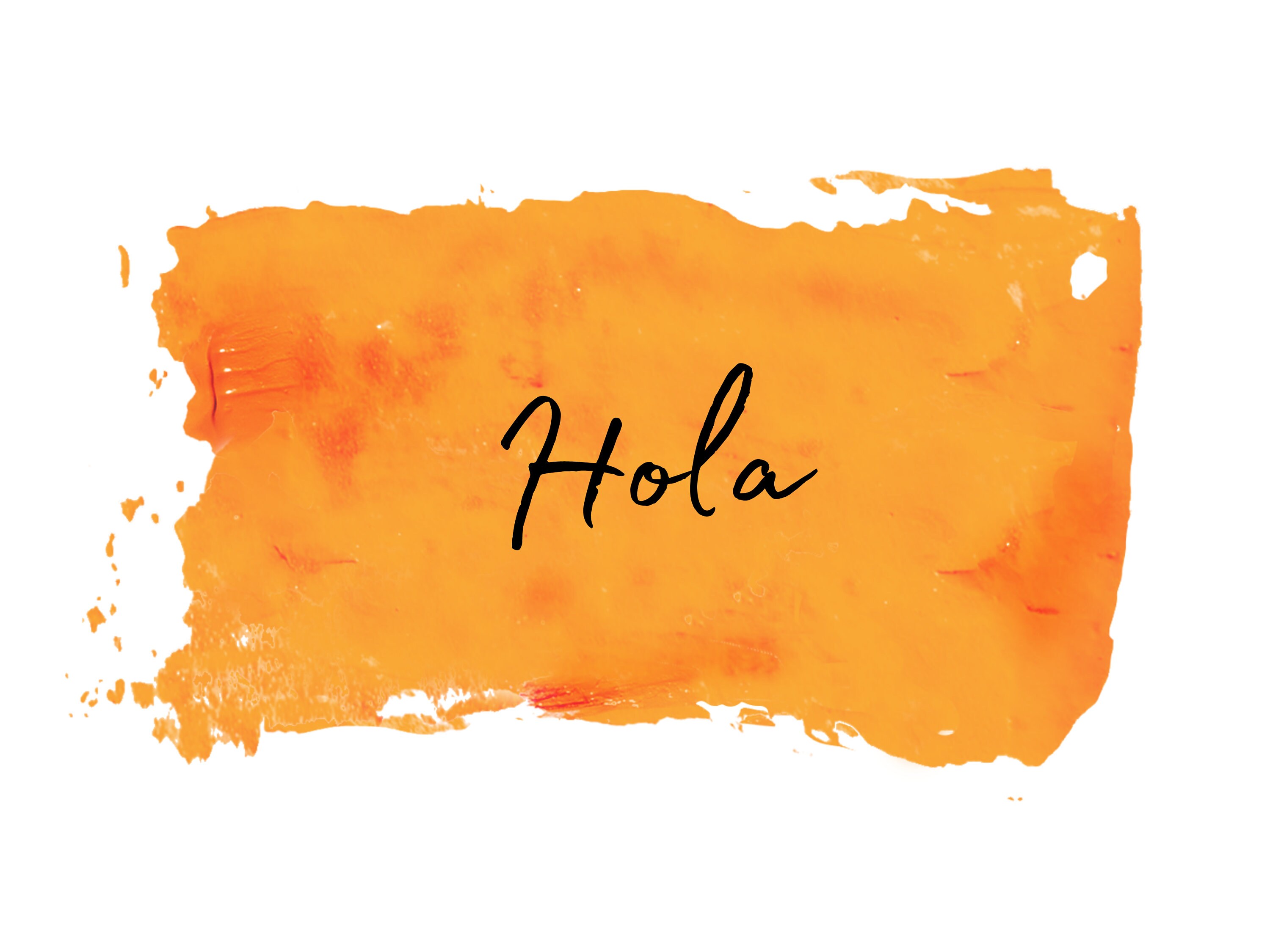 Hola. Digital Print - Etsy