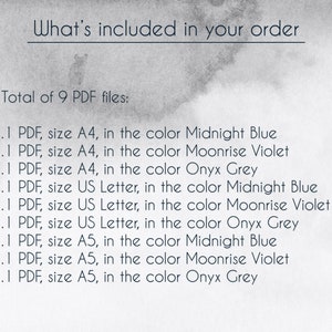 Sleep Tracker PRINTABLE Moon and Stars| Sleep Journal | Monthly Sleep ...