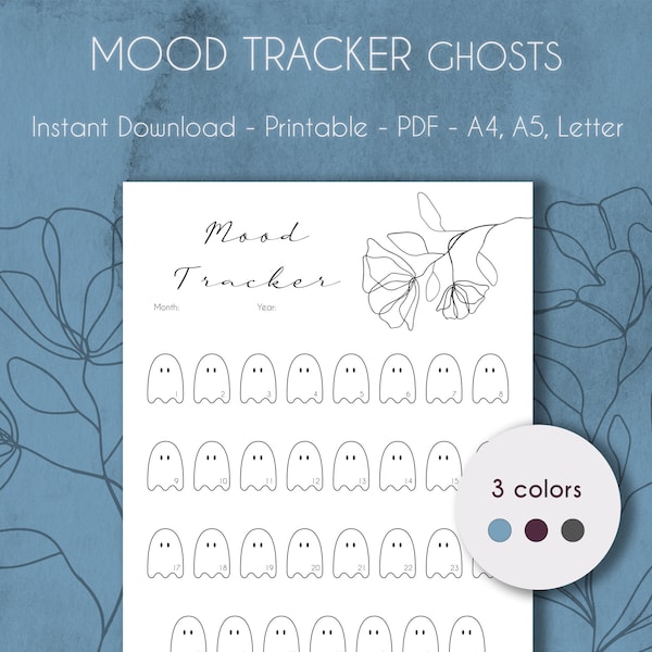 Mood Tracker - Etsy