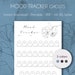Sleep Tracker PRINTABLE Moon and Stars Sleep Journal Monthly Sleep ...