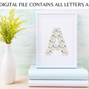 Liberty Alphabet Iron on Letters - Etsy