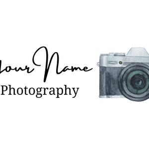 Silver and Black Mirrorless Camera, Photography Logo, Business, 10 ...