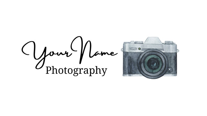 Silver and Black Mirrorless Camera, Photography Logo, Business, 10 ...