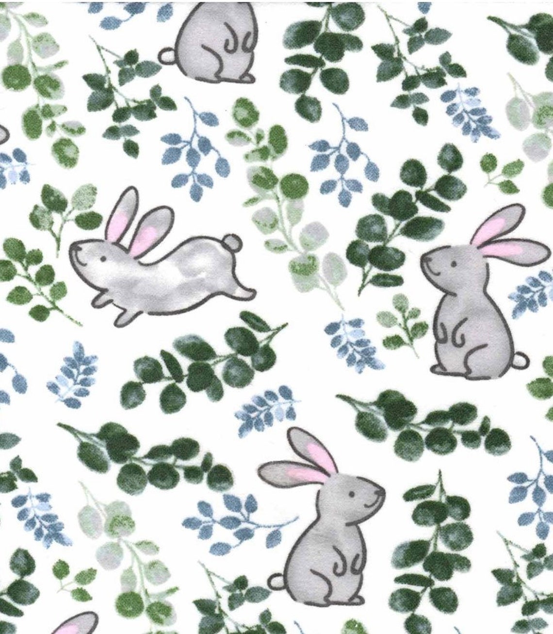 FLANNEL Bunny Bed - Etsy